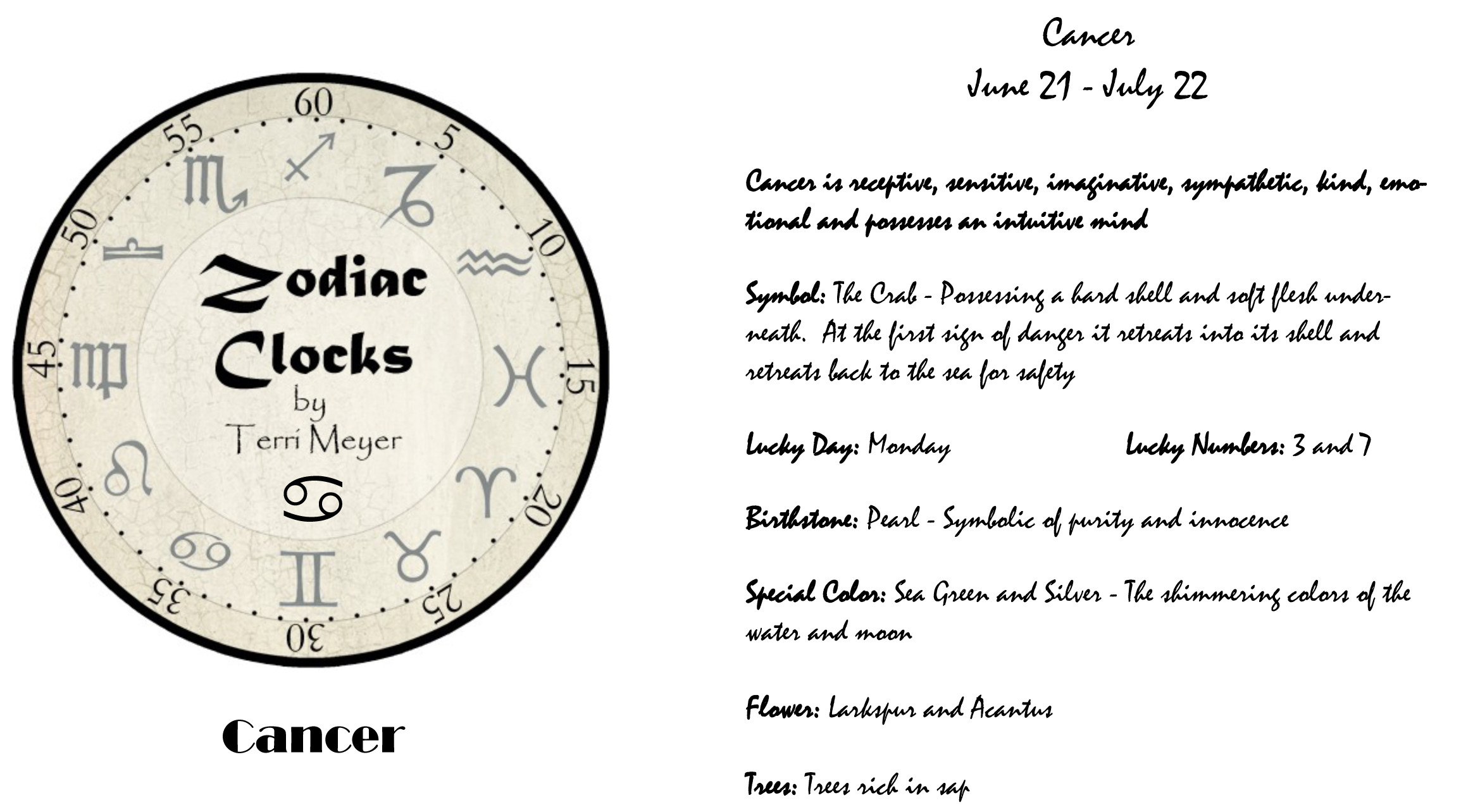 ZODIAC CLOCKS - A "Sign" of the Times